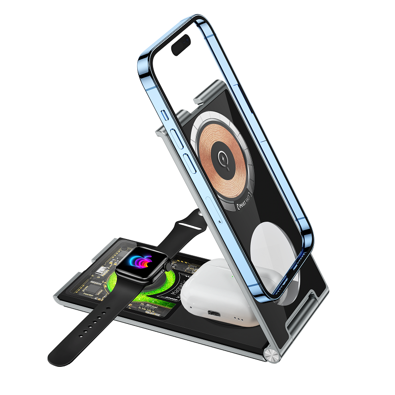 Buy Wholesale China 33w Transparent Four In One Magsafe Magnetic Fast ...