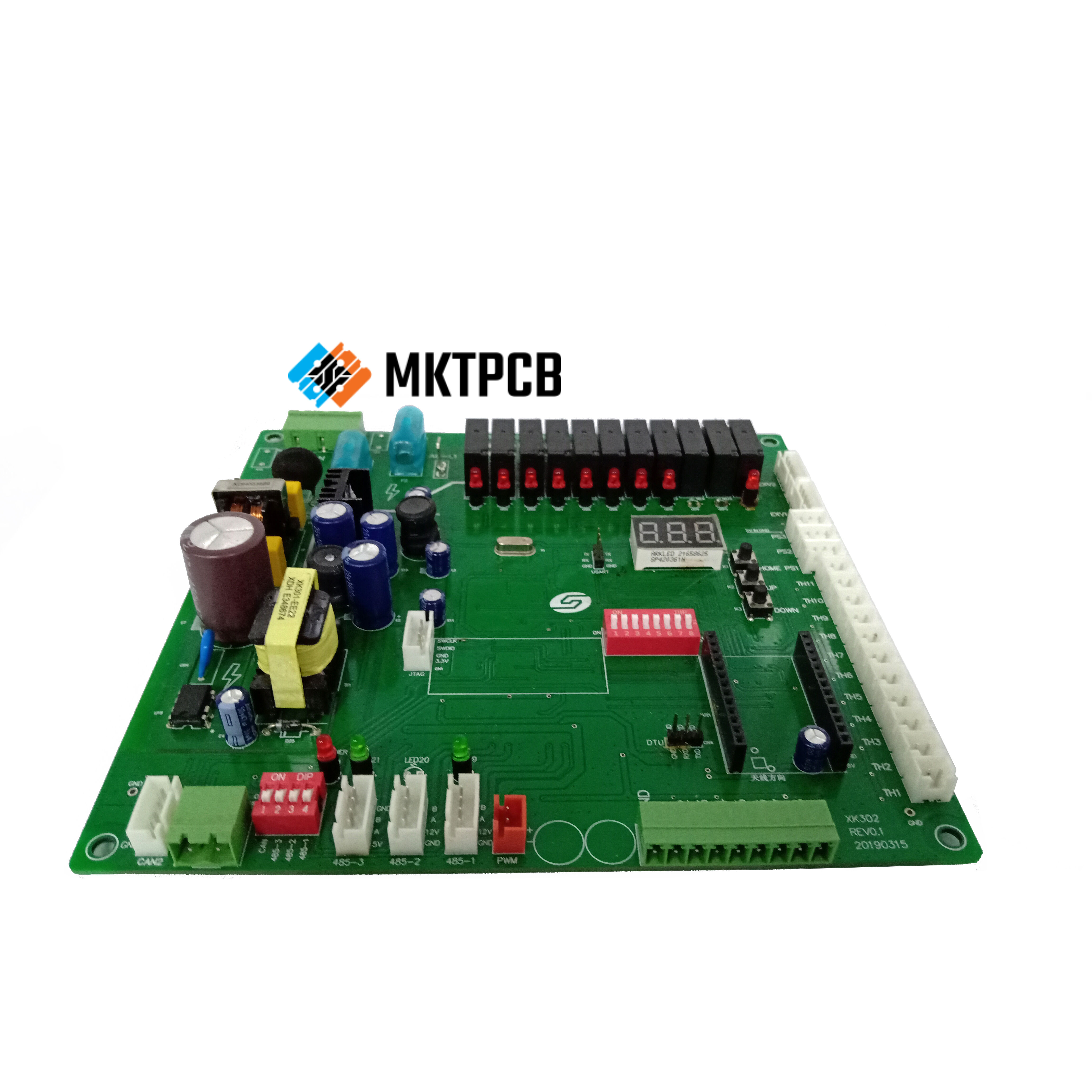 Intelligent Robot Board Pcba Assembly Pcb Smt Pcba Prototype ...