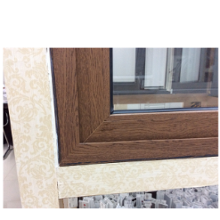 German Veka Upvc / Pvc Wood Color Frame Cheap House Sliding Windows For ...