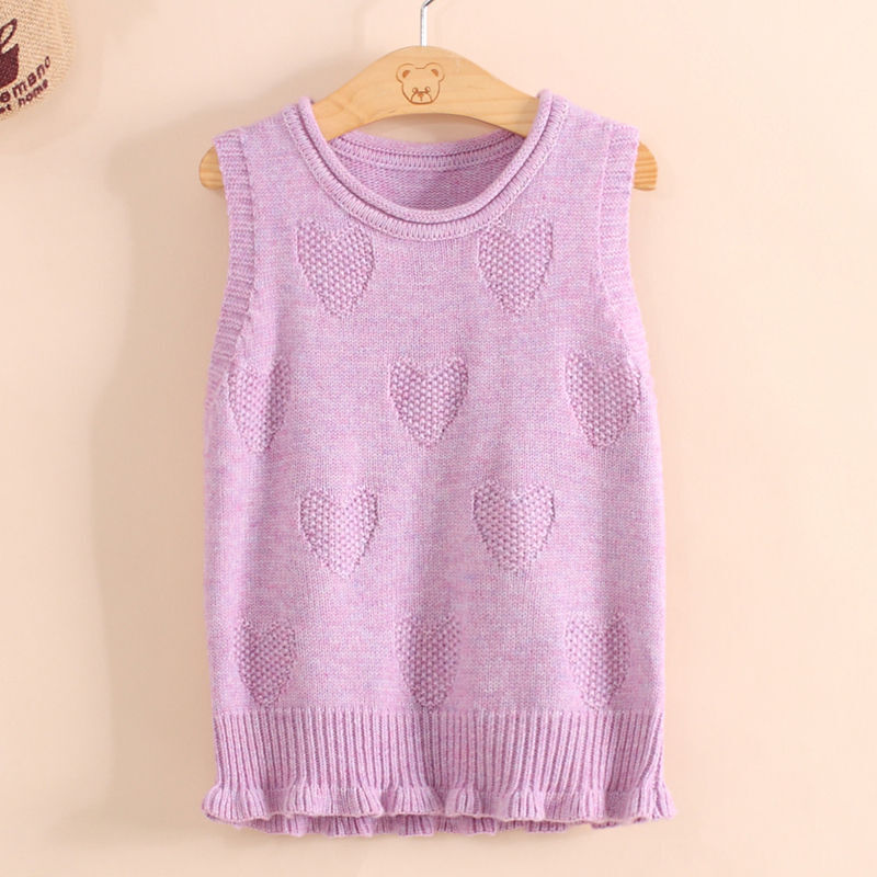 Buy Wholesale China Wholesale Girls' Wool Sweater Vest Spring And ...