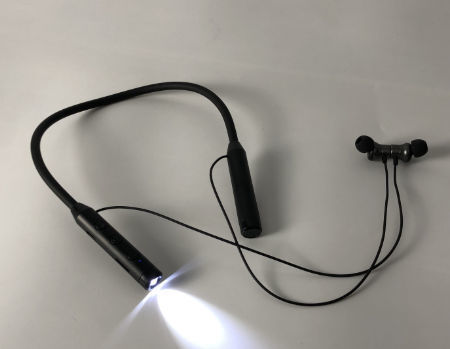 Buy Wholesale China Led Lighting Neckband Bluetooth Earphone With ...