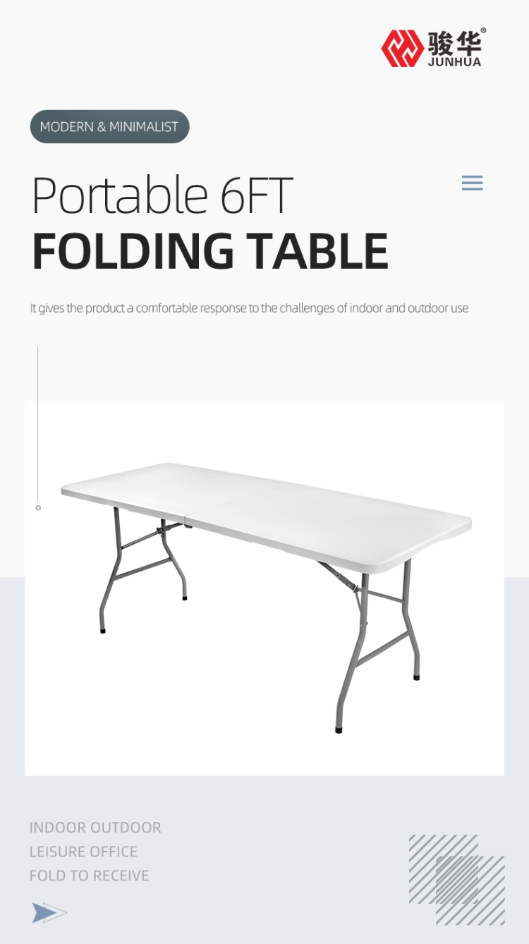 Buy Wholesale China Collapsible Camping Table Party Plastic Folding ...