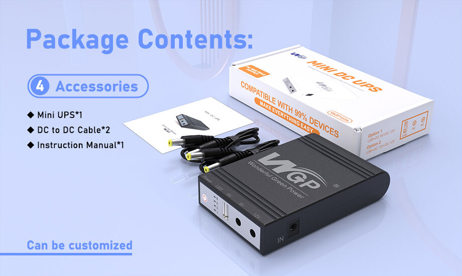 Buy China Wholesale Wgp Mini Ups For Wifi Router 12v Ont Cctv Camera ...