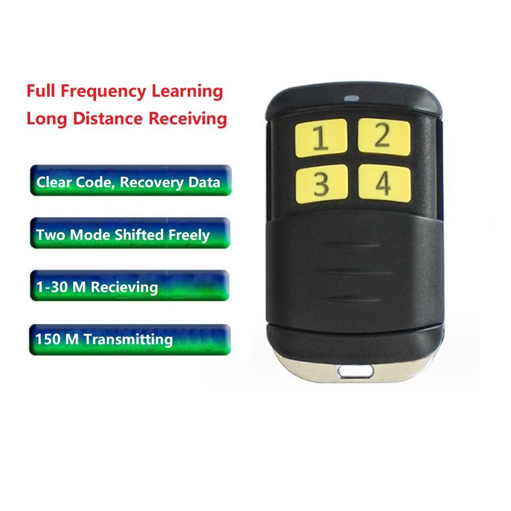 Buy Wholesale China 280-868mhz Two Mode Wireless Remote Control Duplicator For Automatic Door ...