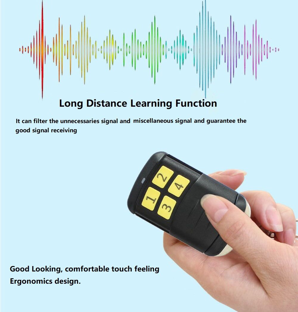 Buy Wholesale China 280-868mhz Two Mode Full Frequency Remote Control Duplicator For Garage Door ...