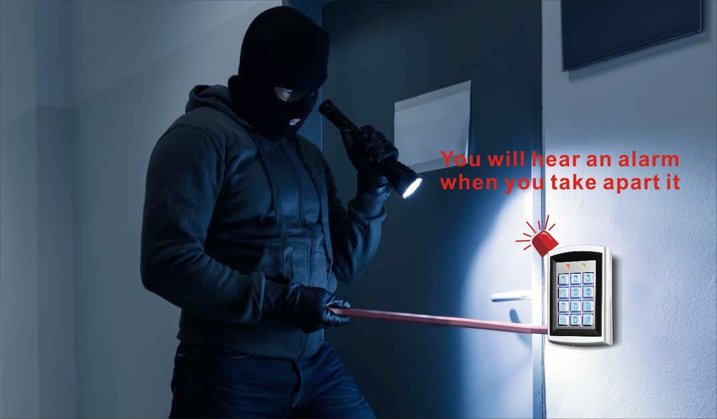 Buy Wholesale China Access Control Keypad Standalone Waterproof Sealed Ip66 Zinc Alloy 125khz ...