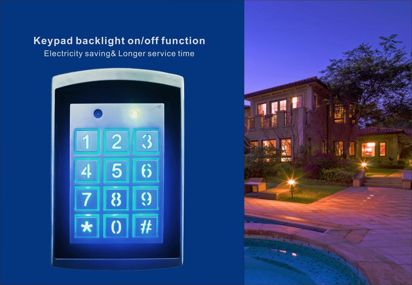 Buy Wholesale China Access Control Keypad Standalone Waterproof Sealed Ip66 Zinc Alloy 125khz ...