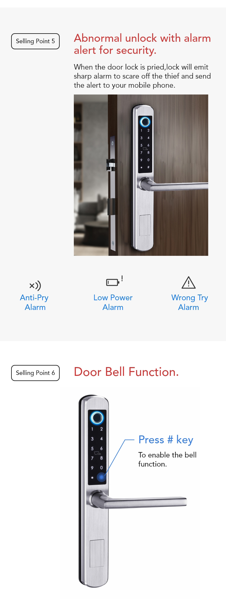 Buy Wholesale China Electronic 304 Stainless Steel Door Lock ...