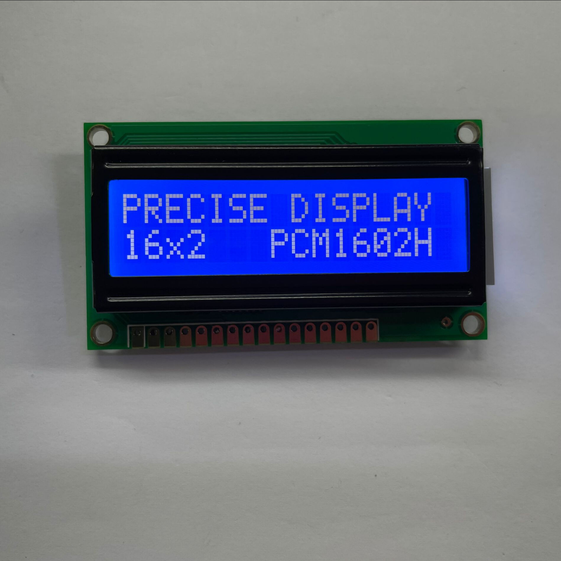 Buy Wholesale China Pcm1602h Stn Negative Character Lcd Module With Led Backlight,white On Blue ...