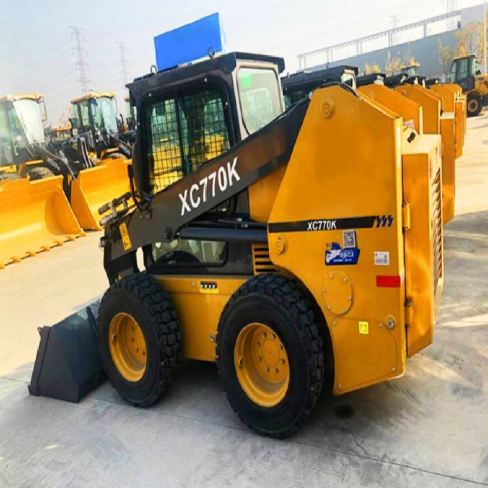Top Brand 1.25 Ton Skid Steer Loader Xc770k With Attachments For Hot ...