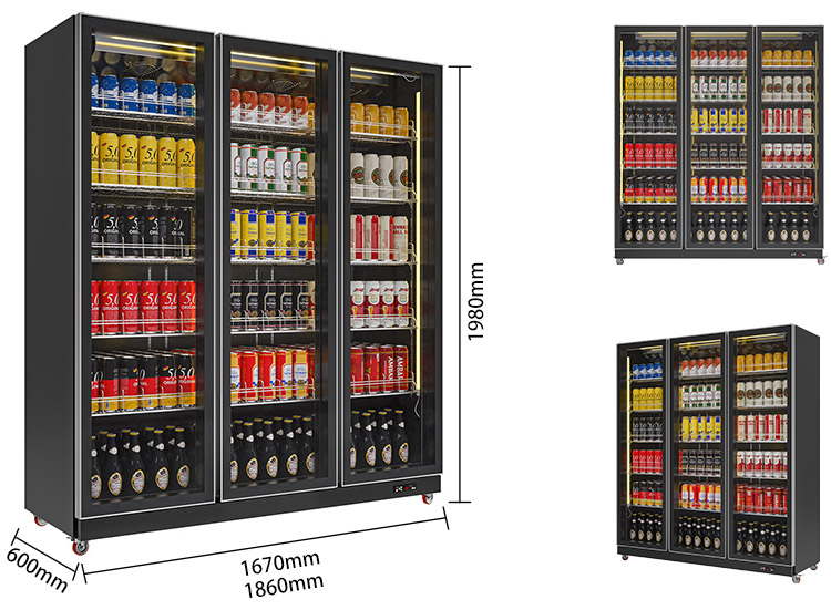 Buy Standard Quality China Wholesale Supermarket Commercial Stand Glass ...