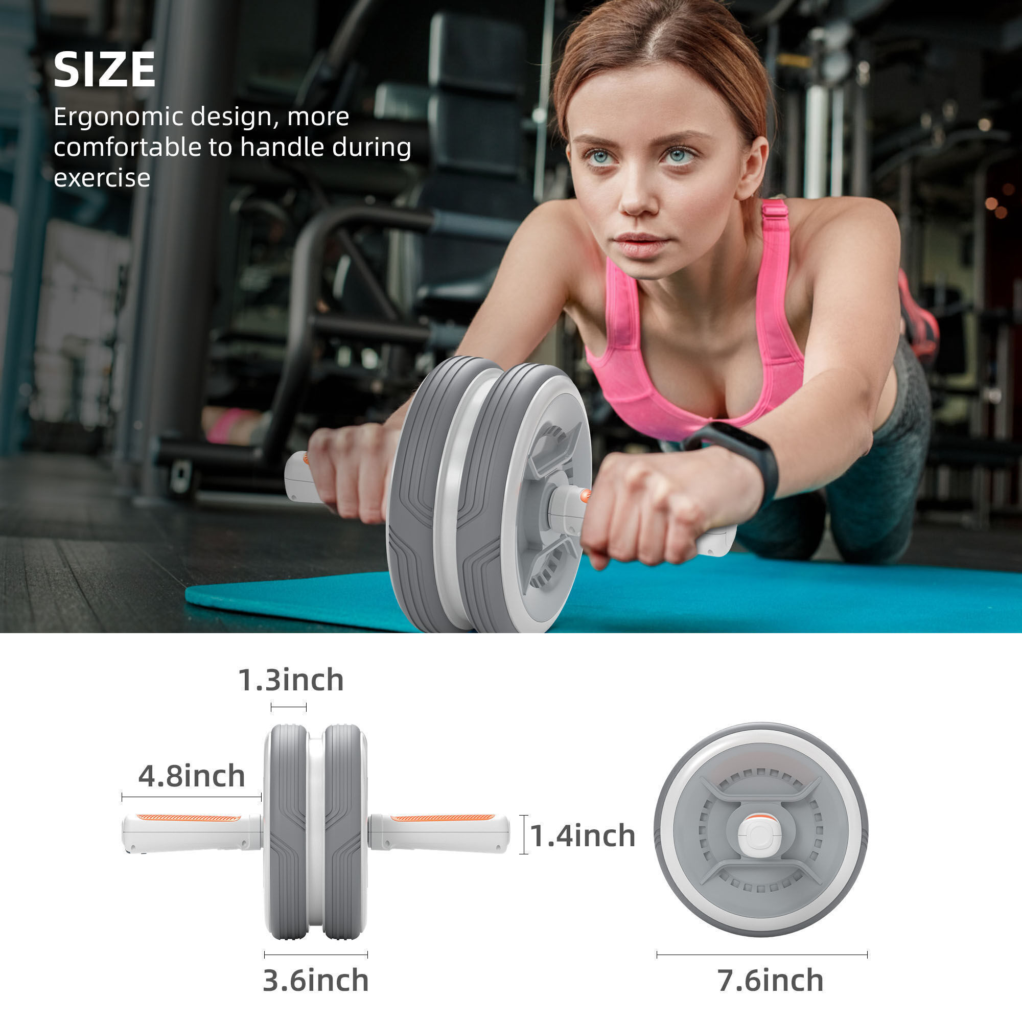 Buy Wholesale China Smart Fit Equipment Abdominal Wheel Exerciser Ab ...