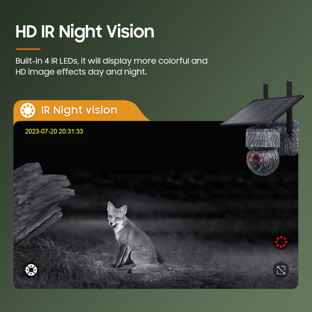 Buy Wholesale China New 3mp 4mp Low Power Outdoor Solar Night Vision ...