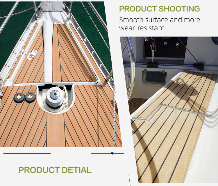 Buy Wholesale China Pvc Faux Teak Boat Decking Sheet Boat Flooring ...