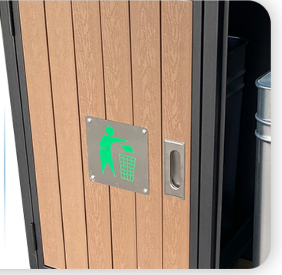 High Quality Wood Material And Eco-friendly Feature Garden Bin For Park ...