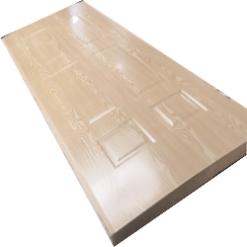 2.7mm 4.2mm Natural Wood Veneer Molded Indoor Hdf Door Skin Melamine ...