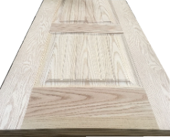 2.7mm 4.2mm Natural Wood Veneer Molded Indoor Hdf Door Skin Melamine ...
