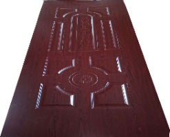 2.7mm 4.2mm Natural Wood Veneer Molded Indoor Hdf Door Skin Melamine ...