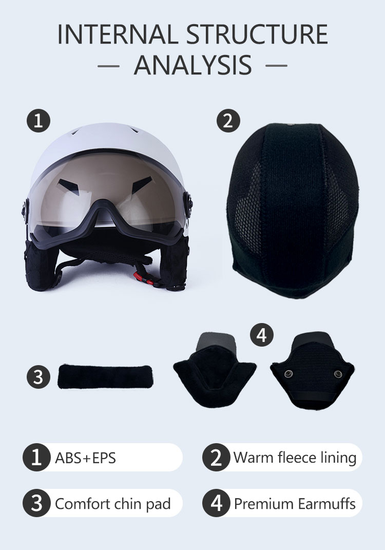 Buy Wholesale China High Quality Winter Sports Helmet Custom Ski Helmet ...