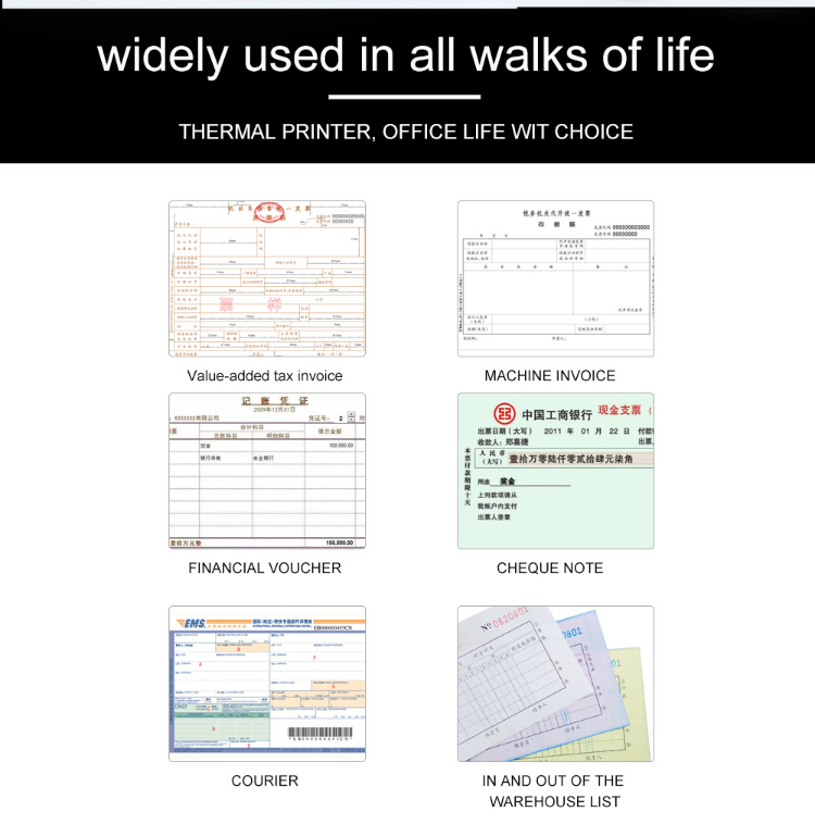 Iprt&beeprt High Printing Speed Desktop Receipt Stylus Printer Passbook ...