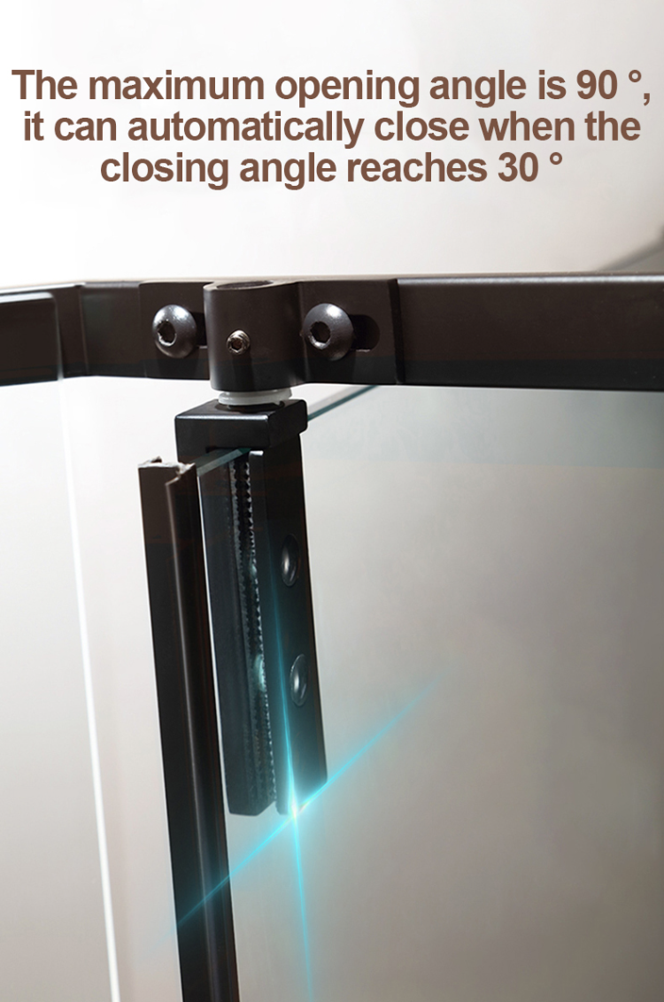 Buy Wholesale China 8 Mm Tempered Glass Pivot Hinge Shower Room 304 ...
