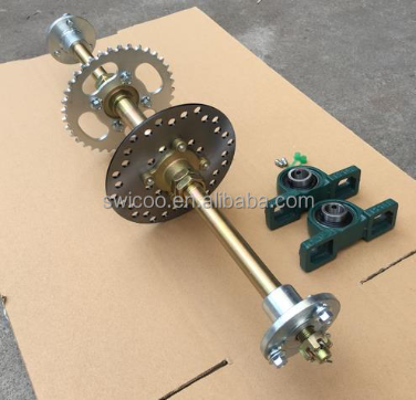 Bulk Buy China Wholesale High Quality 610mm 650mm Full Set Go Kart Axle ...