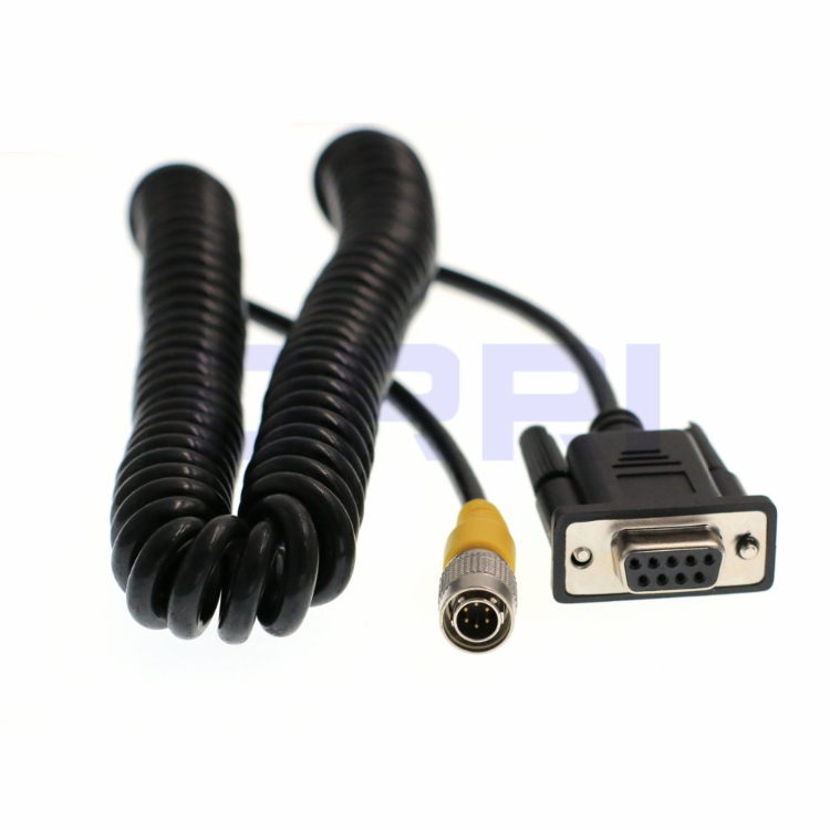 Hirose 4 Pin Communication Data Cable Rs232 Db9 For S3 S5 S6 S7 S8 S9 ...