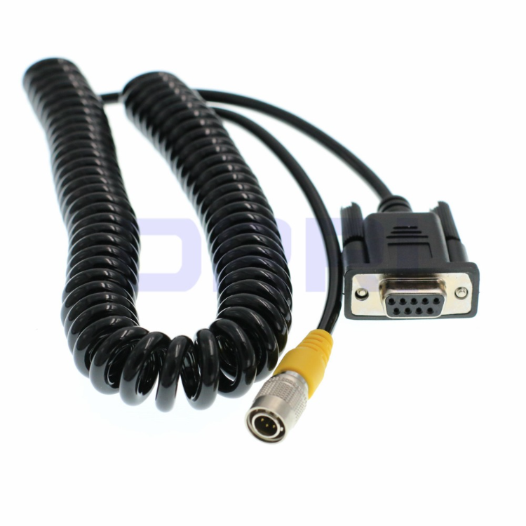 Hirose 4 Pin Communication Data Cable Rs232 Db9 For S3 S5 S6 S7 S8 S9 ...