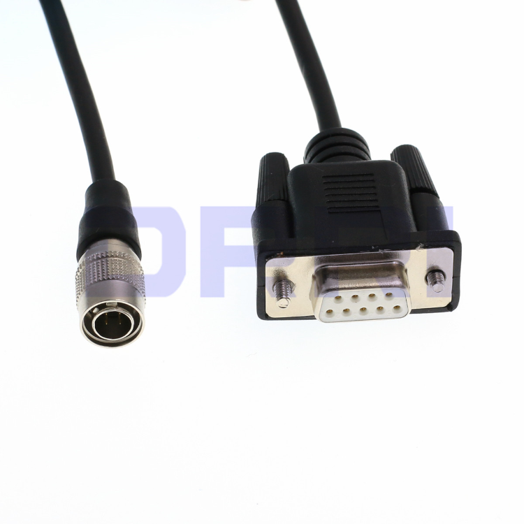 Hirose 4 Pin Communication Data Cable Rs232 Db9 For S3 S5 S6 S7 S8 S9 ...