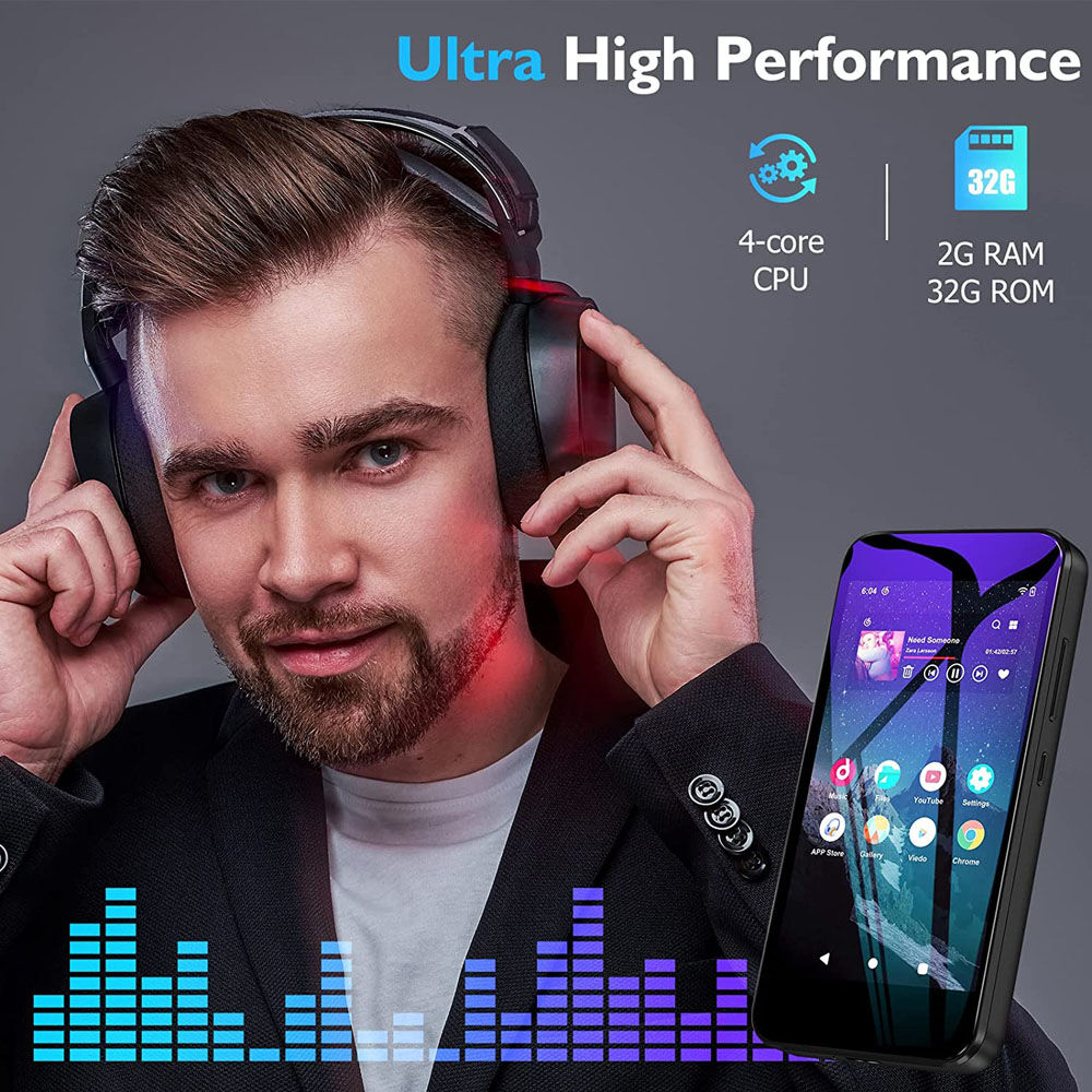 Buy Wholesale China Full Touch Screen Android Streaming Lossless Music ...