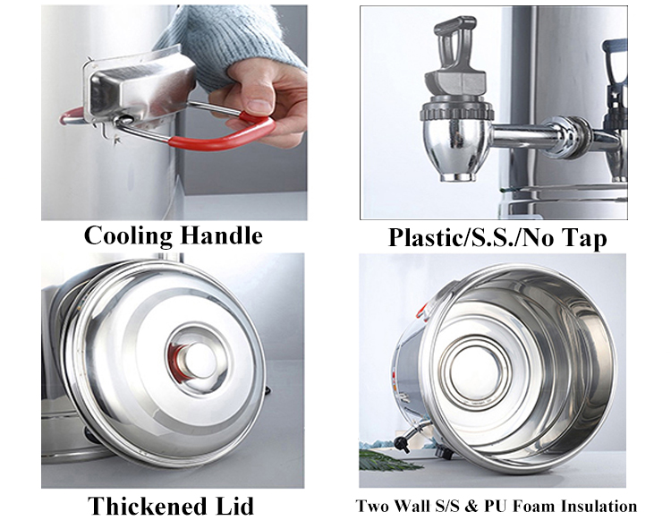 Commercial Water Boiler With Colander Heating Water Machine With ...