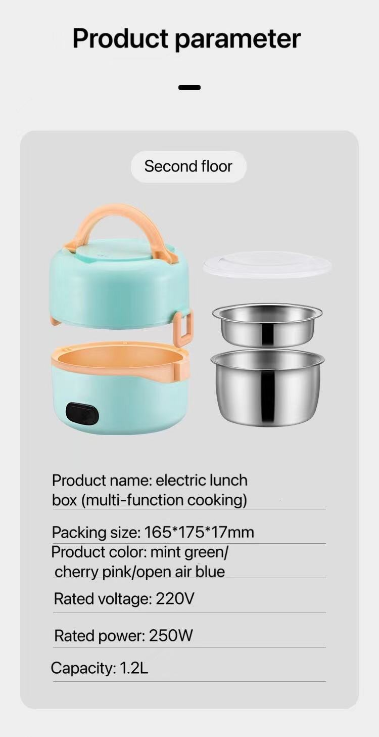 Bulk Buy China Wholesale Portable Electric Food Insulation Lunch Box ...