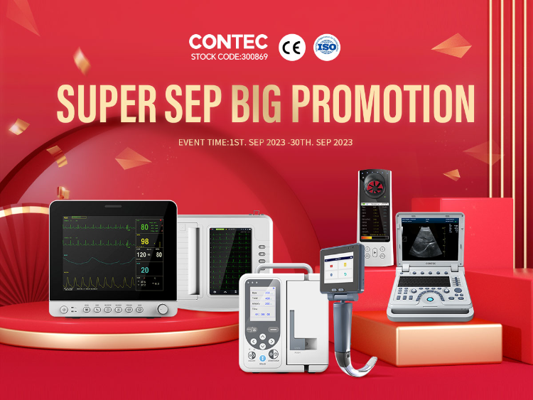 Contec Ecg1200g Ce Electrocardiograph 12-channel Ekg Ecg Machine With ...