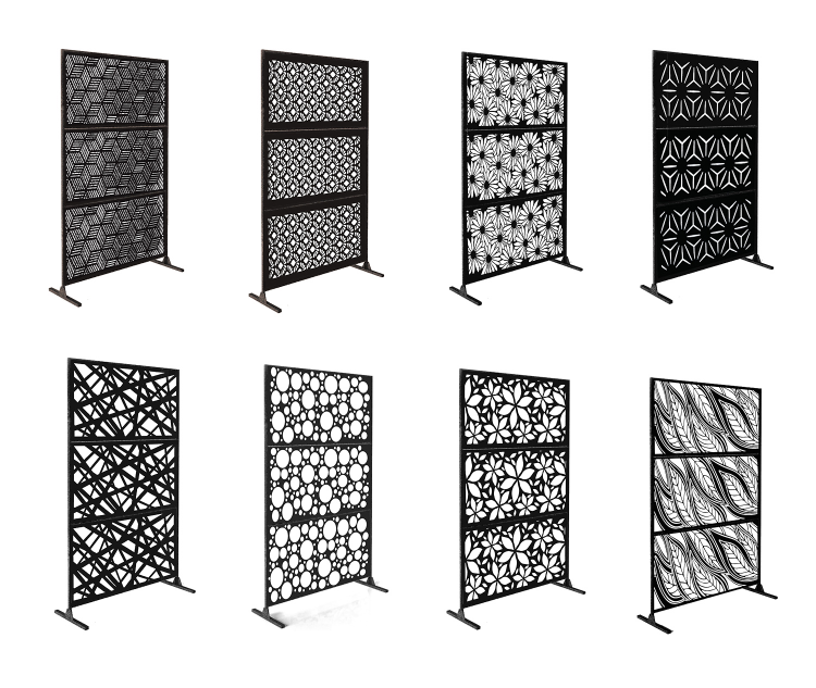 Wall Room Divider Screens Interior Alloy Material Can Be Surface ...