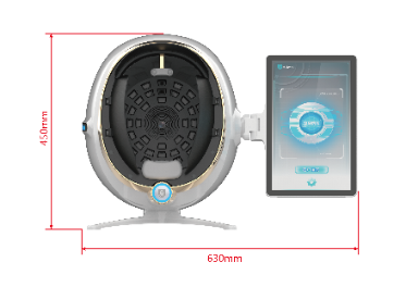 Buy Wholesale China 3d Dermatoscope 8 Spectrum Skin Analyze Smart ...