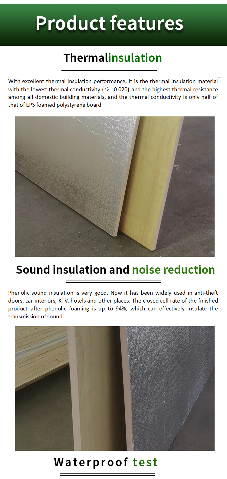 Buy Wholesale China Insulation Heat Isolation Material Radiant Barrier ...