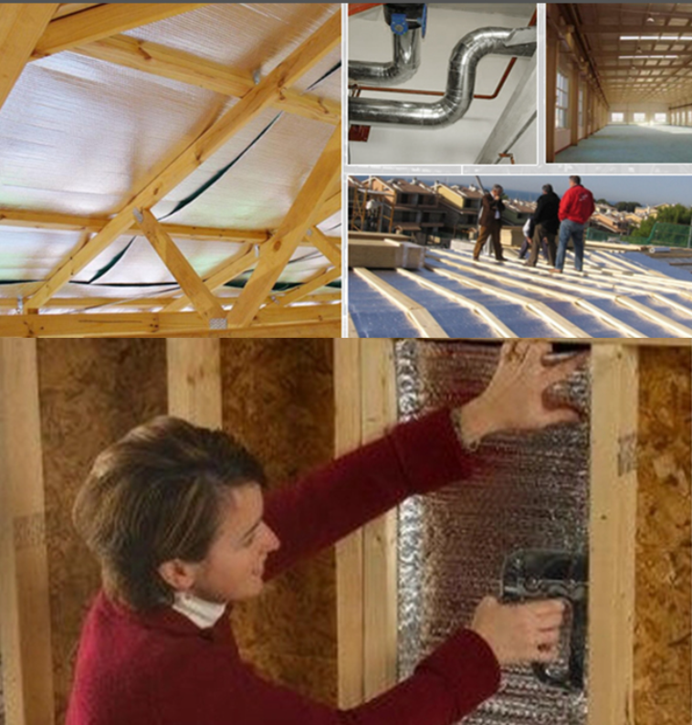 Buy Wholesale China Aluminum Foil Xpe Heat Resistant Foam Insulation For Roofing & Aluminum Foil ...