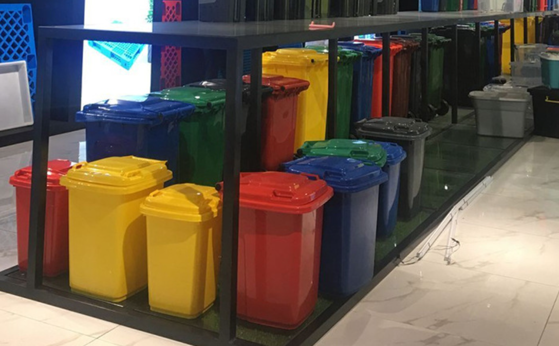 Wholesale 660l/1200l Trash Can Plastic Trash Hdpe Material Garbage Bin ...