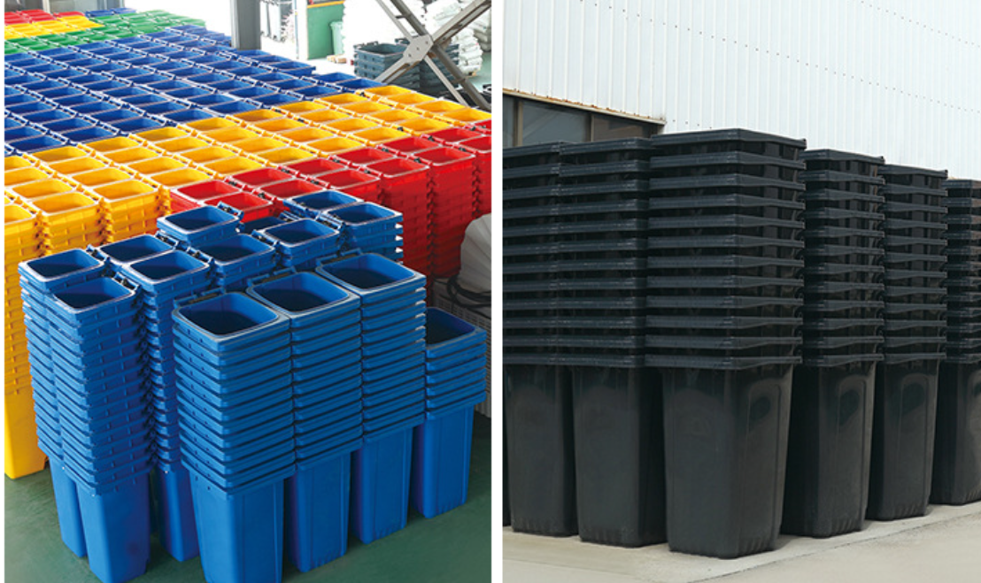 Wholesale 660l/1200l Trash Can Plastic Trash Hdpe Material Garbage Bin ...