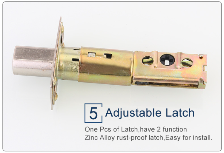 Roeasy Stainless Steel Single Open Entrance Deadbolt Knob Lock For ...