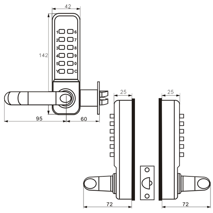 Buy Wholesale China Usa Hot Selling High Quality Useless Key Double ...