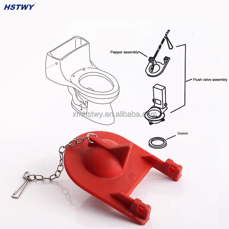 Toilet Fitting Rubber Flapper Ho116 Fit With 2 Inch Flush Valve - Buy ...