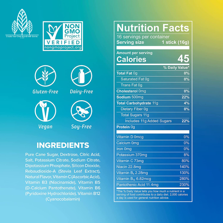 Bulk Buy China Wholesale Hydration Multiplier Lemon Lime Powder Packets ...