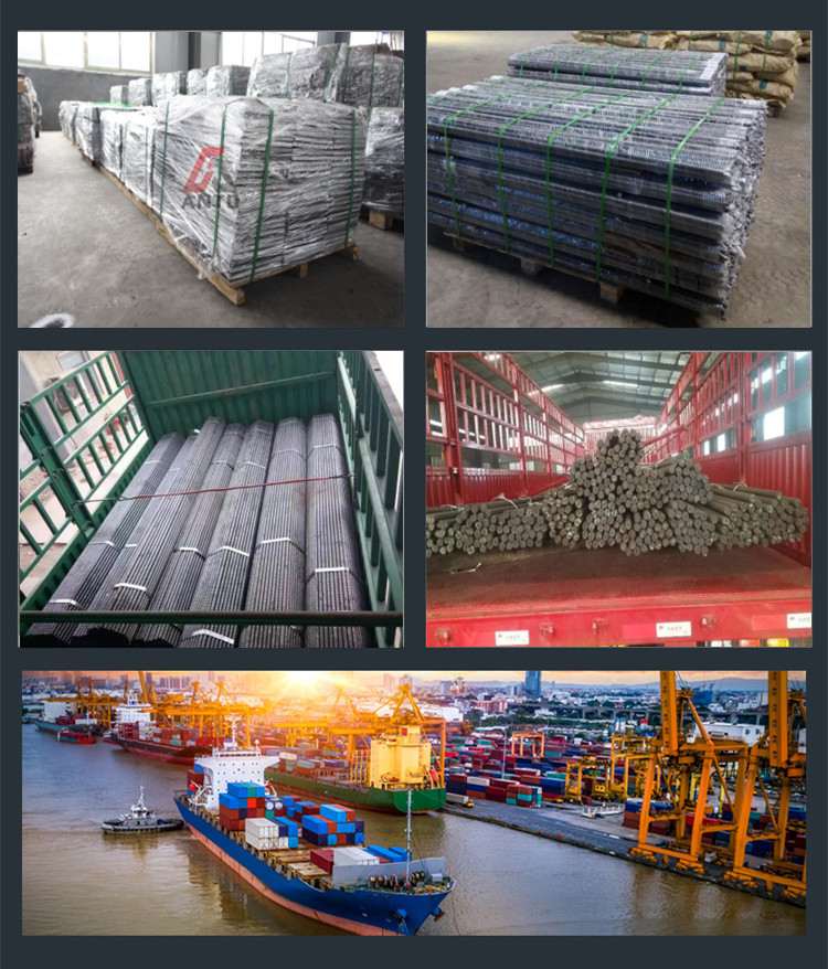 High-strength Mine Roof Rock Bolts Full Threaded Steel Rebar Anchor Rod ...