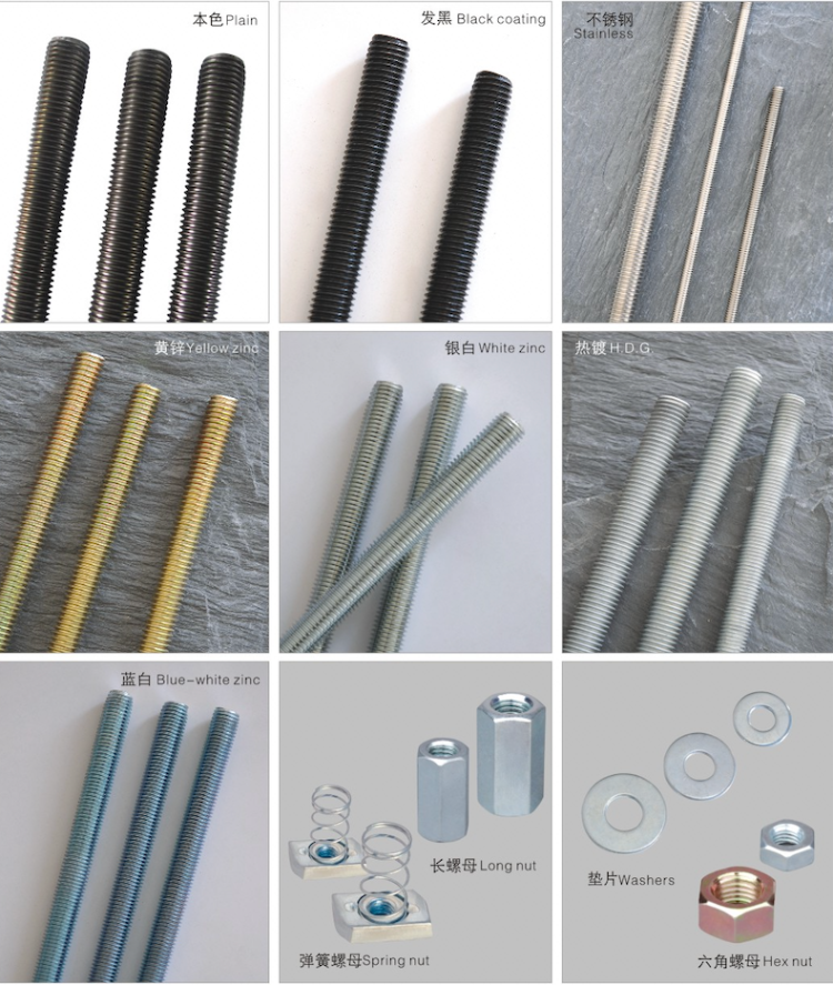 Bulk Buy China Wholesale Full Size M9 M10 M25 M26 M30 Acme Zinc-plated ...