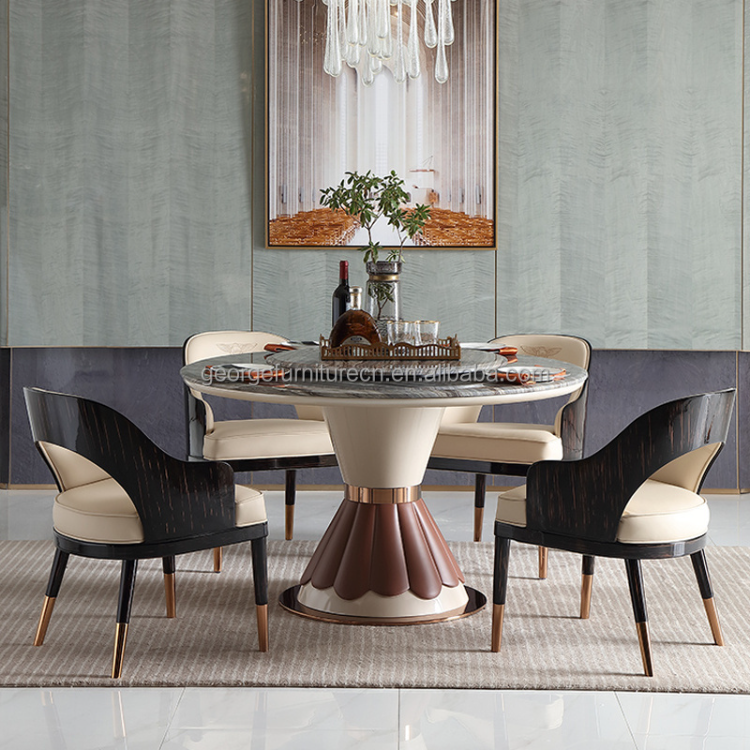 Marble Slab Dining Table