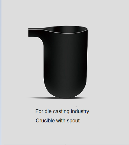 Graphite Crucible For Metal Meltingspouted Crucible Silicon Carbide ...