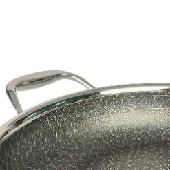 Buy Wholesale China Double Ear Stainless Steel Hexclad Saute Panela ...
