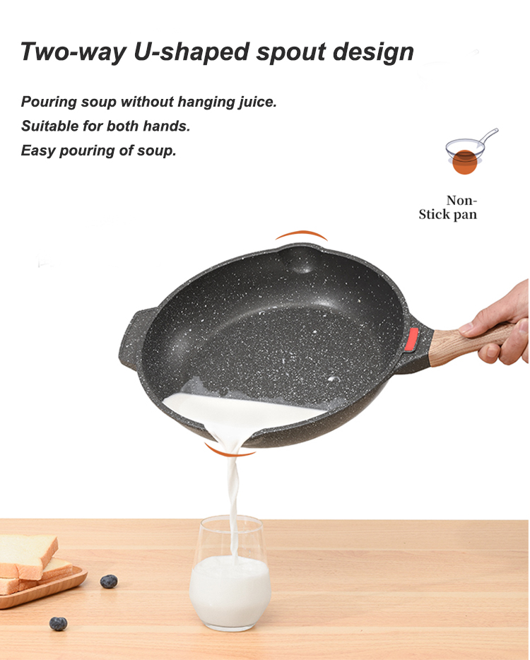 Bobikuke Manufacturer Induction Hob Saute Pan Pfoa-free Healthy Cooking ...