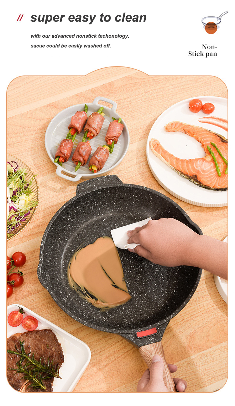 Bobikuke Manufacturer Induction Hob Saute Pan Pfoa-free Healthy Cooking ...